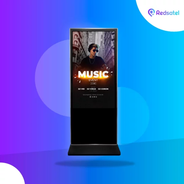 Totem publicitario - Redsatel